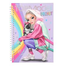 TopModel Pocket Colouring Book – RWHOME