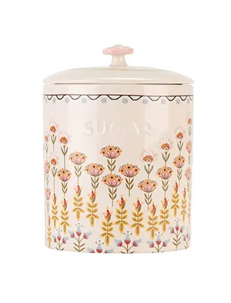 CK Ceramic Sugar Canister - Painted Table – Rathwood Store